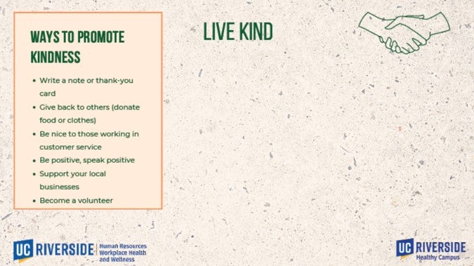 Live Kind | Healthy Campus